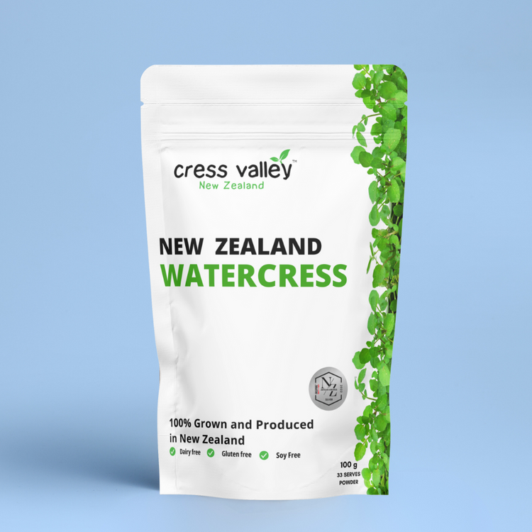 Cress Valley Watercress Powder | Proudly 100% Grown and Produced in Ne